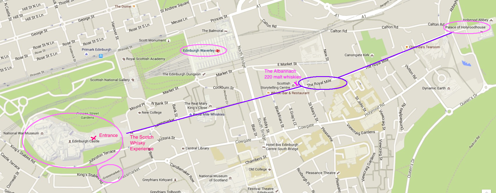 Getting around the Ibis Styles St Andrew Square, Edinburgh – Beyond the ...
